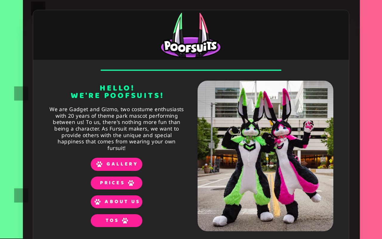 Poofsuits!